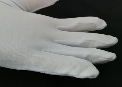 中国 漂白された白いリント・フリー手袋23g/組は100Dヤーンのよい湿気の吸囚性を重くします 販売のため