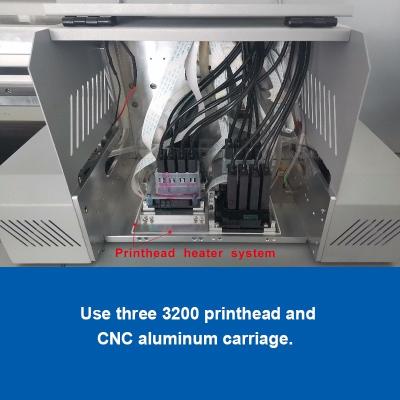 China Flatbed Mylar Tas Printer 1,9m UV Heavy Duty Hybrid Printer met 3200 printerkoppen Te koop