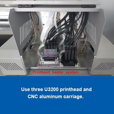 China Flatbed Mylar Tas Printer 1,9m UV Heavy Duty Hybrid Printer met 3200 printerkoppen Te koop