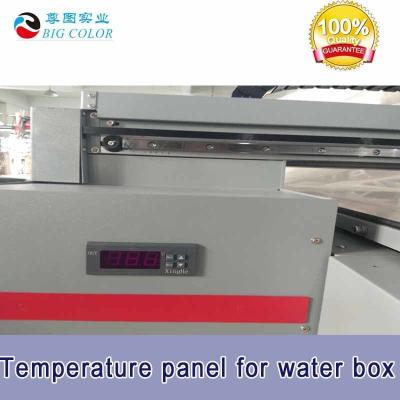 China Advanced Double Printhead UV LED Printer for A3 Flatbed Printing on Various Materials for sale