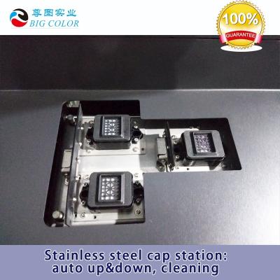 中国 A0 デジタル印刷機のためのUVフラットベッドプリンター CYMK ホワイトラック TX800 印刷頭 販売のため