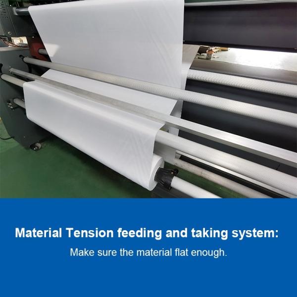 Plate Type Roll-to-Roll Printer Flag Polyester Sublimation Printer 1.8m i3200 Printheads
