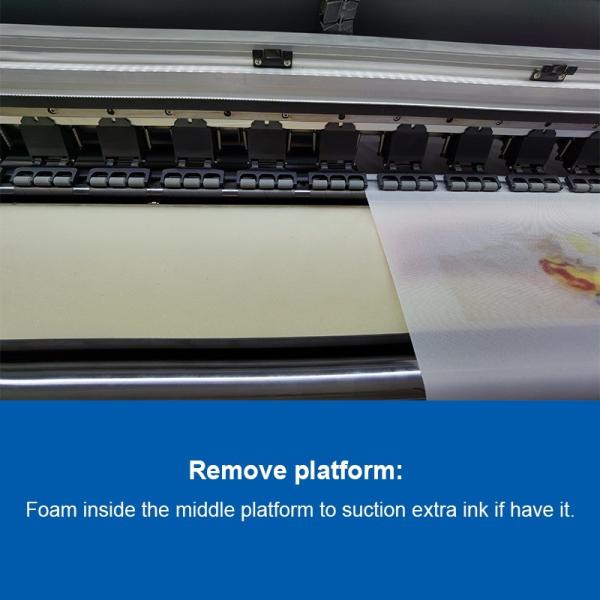Plate Type Roll-to-Roll Printer Flag Polyester Sublimation Printer 1.8m i3200 Printheads