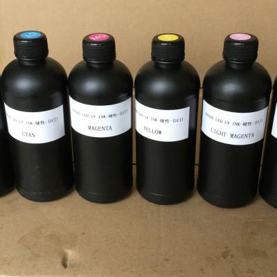 China Shelf life 6months CMYK W varnish uv ink for tx800 Affordable printing solution for sale