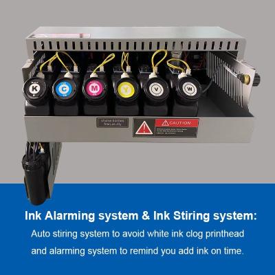 China 6-color White Varnish Large Format UV Flatbed Printer for Mobile Phone Case Printing for sale