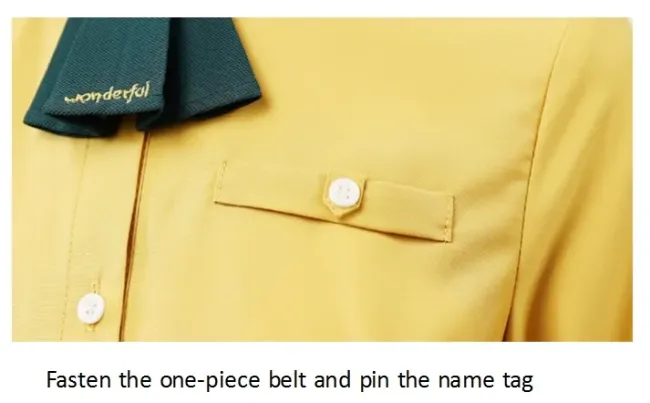High-End Customized Fast Food Restaurant Work Uniform