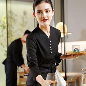 China Customized Classic Chef Clothes Fast Food Restaurant Hotel Uniforms for Men and Women for sale