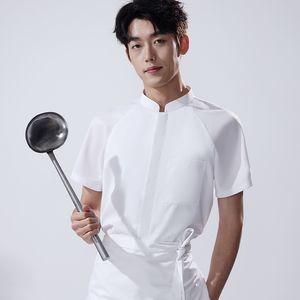 China 100% Polyester Restaurant Kitchen Catering Cook Hotel Waiter Waitress Kitchen Chef Uniforms for sale