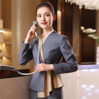Quality Restaurant Staff Design Ladies Dress Hotel Staff Manager Uniform for sale