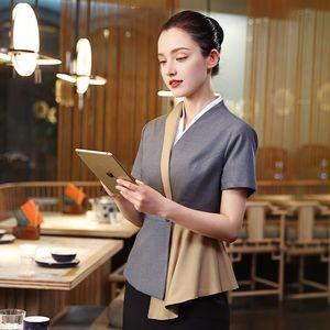 China Restaurant & Bar Housekeeper Hotel Work Clothes Housekeeping Manager Uniform for sale