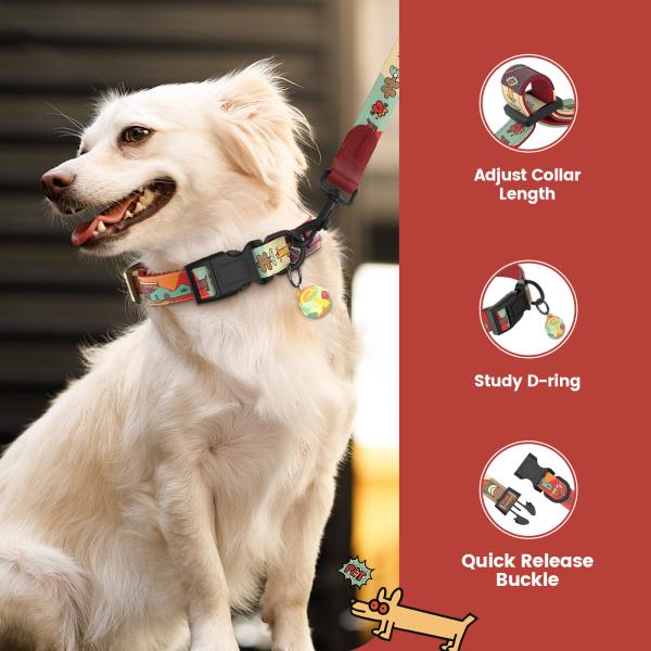 Quality Durable Custom Printed Dog Leash with Animal Pattern for sale