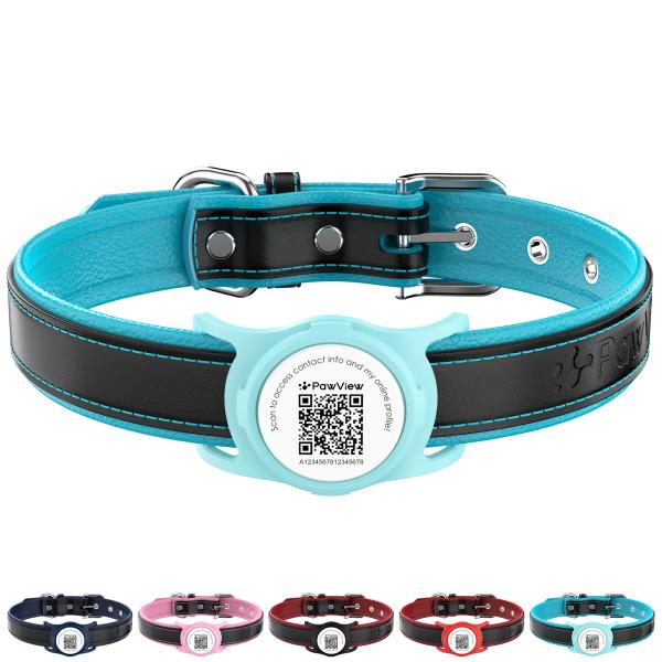 Quality Custom Luxury Dog Collar Leather Waterproof Personalized Design for sale