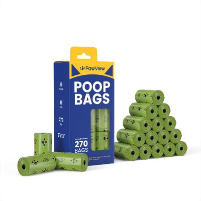 China PawView Biodegradable Dog Poop Bags Eco-Friendly Acrylic for sale