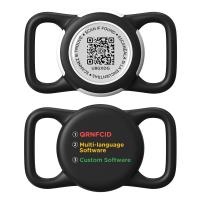 China Customizable NFC Pet ID Tag with QR Code for Dogs for sale
