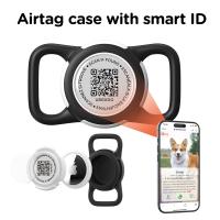 China Customizable NFC Pet ID Tag with QR Code for Dogs for sale