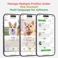 China Customizable NFC Pet ID Tag with QR Code for Dogs for sale