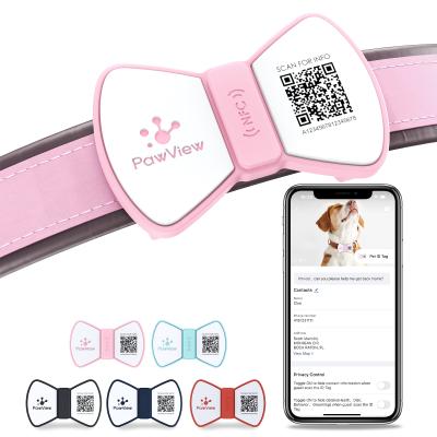 China Pawview NFC Silicone Dog ID Tag with Free App for sale