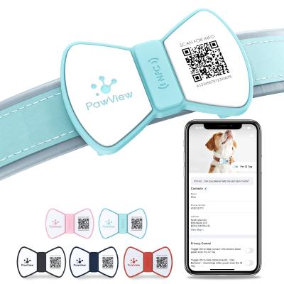 China Pawview Silicone QR Code Pet ID Tag for Dogs for sale