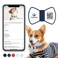 China Pawview Silicone Pet Dog ID Tag with QR NFC Code for sale