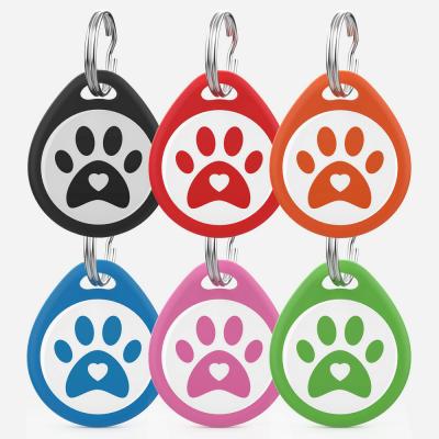 China Luxury Silicone Pet Dog ID Tag with NFC QR Code for sale