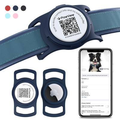 China Eco-Friendly NFC Smart Dog ID Tag with App - Food Grade Silicone for sale
