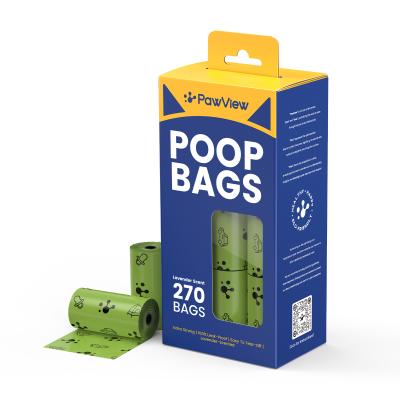 China Eco-Friendly Dog Poop Bags 10 Pack Biodegradable Pet Waste for sale