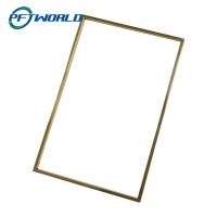 China Polished Bent Brass Frame for sale