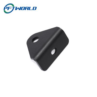 China Precision manufacturing aluminium parts black oxide U-vormige lasersnijden Te koop