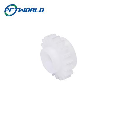 Cina Accessori di plastica di precisione, stampaggio ad iniezione, ingranaggio bianco di PA in vendita
