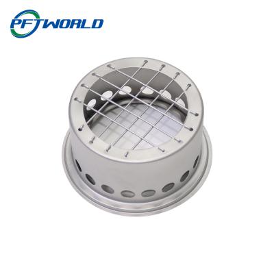 China Precision Spinning Sheet Metal Parts Custom Filter Powder Coating for sale