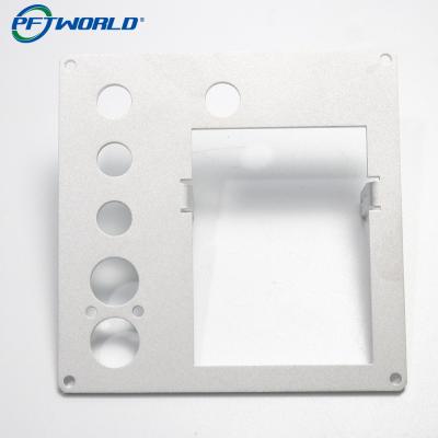 China OEM Presicion Panel CNC Machining Services Parts Silver Plate Custom Bending Accessories for sale
