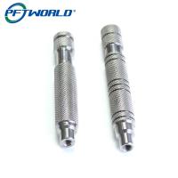 China Piezas de acero inoxidables del CNC de la precisión de repuesto del metal que trabajan a máquina el aluminio de torneado que muele en venta