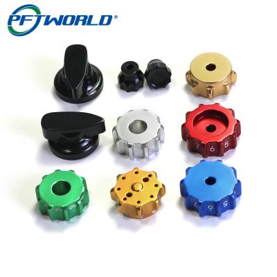 China Custom Colorful CNC Machining Aluminum Parts Milling Turning Anodized Service for sale