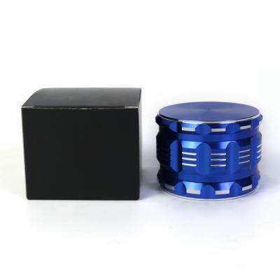 China Anpasste Cnc Aluminium Teile Tabak Gewürze Kräutermacher Blaue Anodisierung zu verkaufen