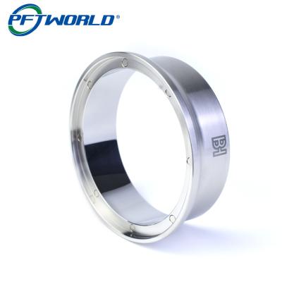 China OEM CNC Machined Stainless Steel Parts CNC Turning Service Metal Components Ring for sale