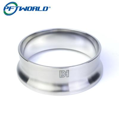 China OEM CNC Machined Stainless Steel Parts CNC Turning Service Metal Components Ring for sale