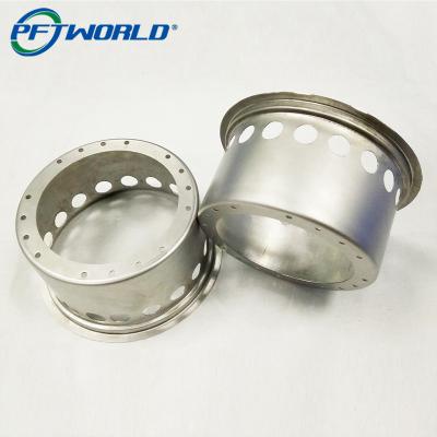 China Schroef met draad van roestvrij staal op spinnende reserveonderdelen Super ruwheid Ra3.2 voor zware werkzaamheden for sale