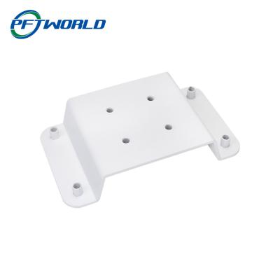 China Titanium Sheet Metal Bending Parts Anodized Bead Blasted Surface for sale
