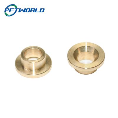 China As peças de bronze fazendo à máquina de aço de AutoCAD, limpando com jato de areia o CNC do bronze giraram componentes à venda