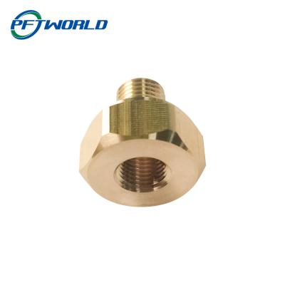 China Lathe Aluminum Turned CNC Brass Parts For 3D Printing Equipment for sale