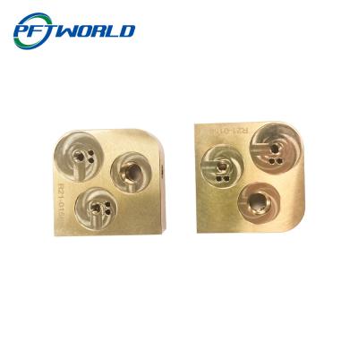 China Custom Brass Parts Milling Turning Service Plating CNC Machining for sale