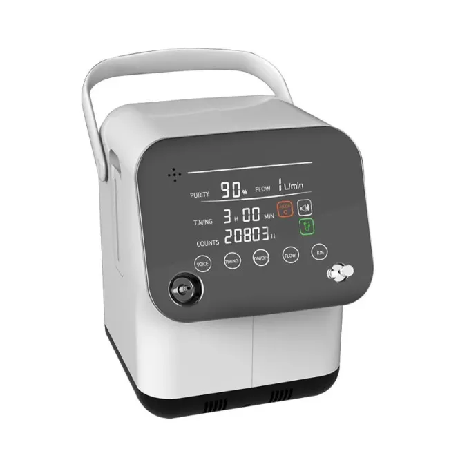  Generatore portatile regolabile dell'ossigeno della famiglia del concentratore dell'ossigeno del CE Oxygenerator1-7L per respirare