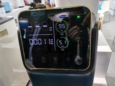 China Gerador puro portátil do concentrador do oxigênio de 8 Lpm com Nebulizer à venda