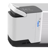 China Portable Breathing 2 Litre Oxygen Concentrator ABS Material for sale
