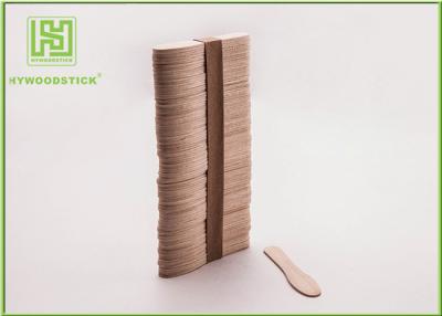 China Houten de Ijslollystokken van het douaneembleem, Wegwerpproduct van het Roomijs het Houten Lepels van de Voedselrang Te koop