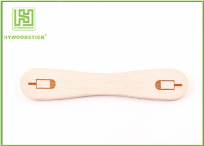 China De duidelijke Leuke Houten Lepel van de Roomijskop, 94mm de Stokkenambacht van het Roomijssuikergoed Te koop