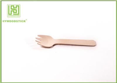 China Anti - Bacteria Disposable Wooden Flatware , Eco Friendly Disposable Cutlery For Snack Bar for sale