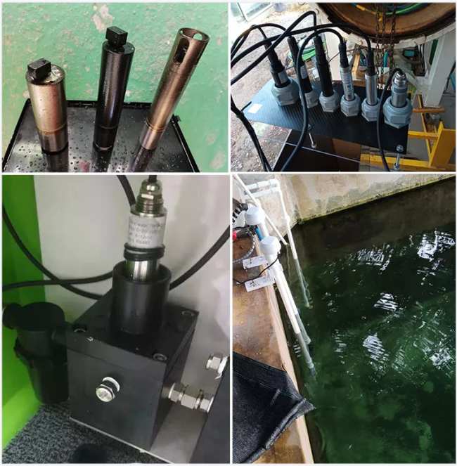 Sensor RS485 y regulador aceite/agua