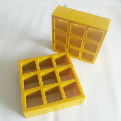 China Konkaver Sand FRP Glasfasergitter für Anti-Korrosions-Plattformanwendungen zu verkaufen