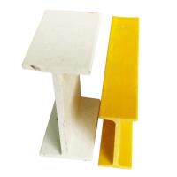 China Customized Length FRP Pultruded Profiles 100x32x5mm for Structural Support for sale